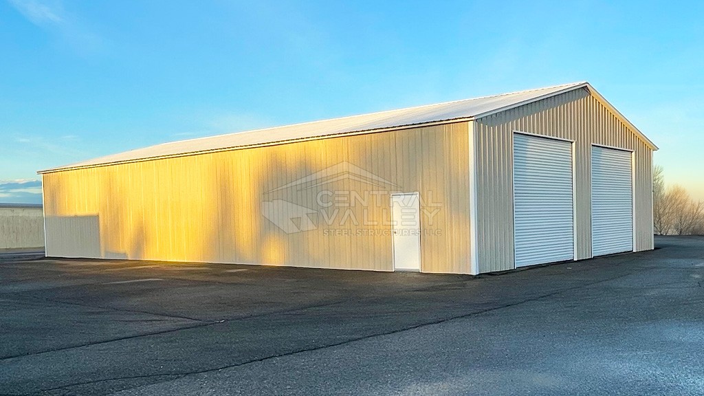 36x70 Metal Building - Central Valley Steel Structures