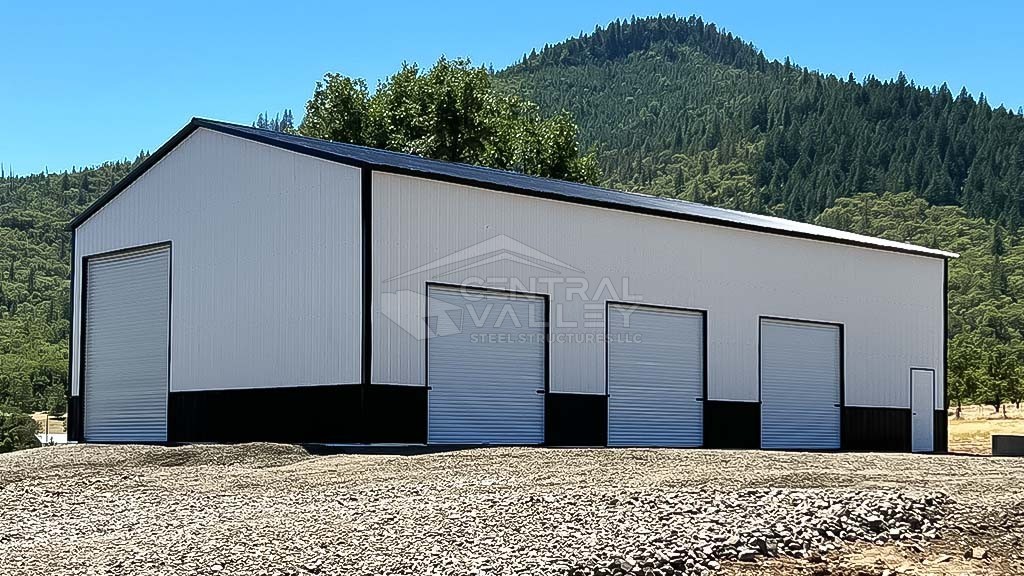 40’ Wide Certified Buildings | Central Valley Steel Structures