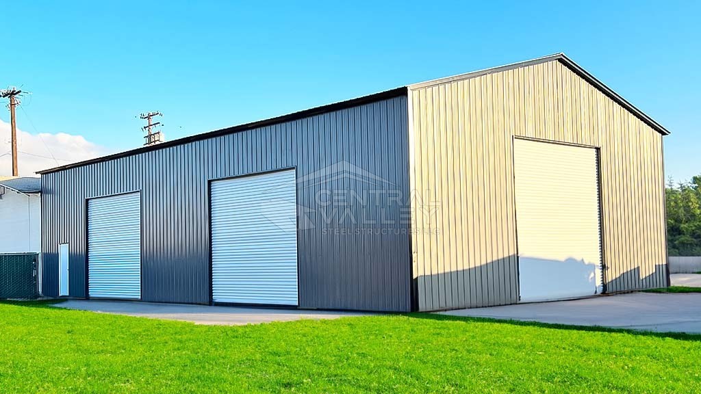 40’ Wide Certified Buildings | Central Valley Steel Structures