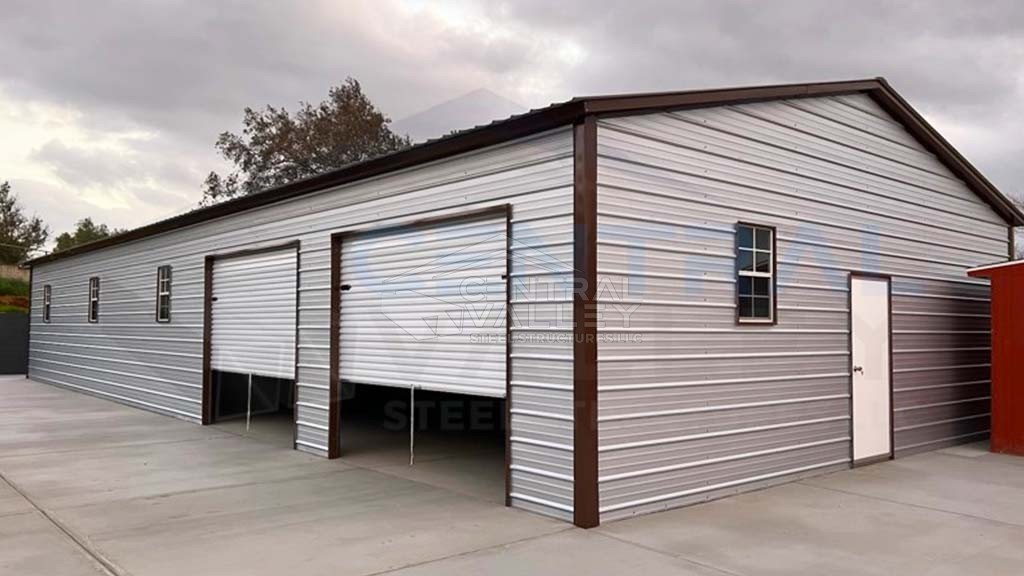 Triple-Wide Metal Buildings | Vertical Roof