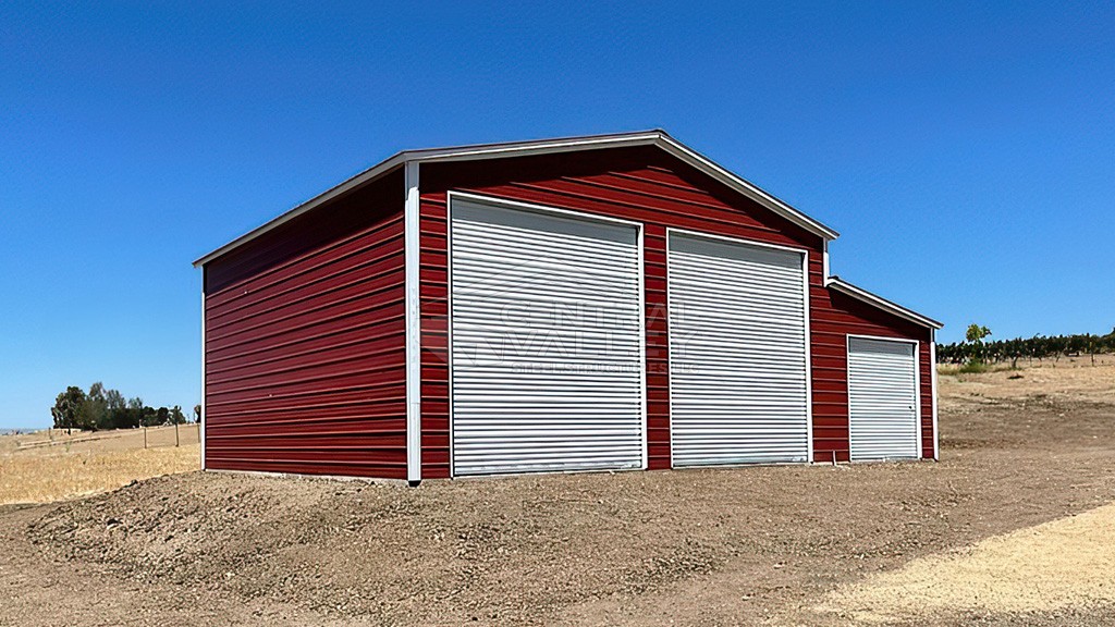 32x20 Lean-to Building - Central Valley Steel Structures