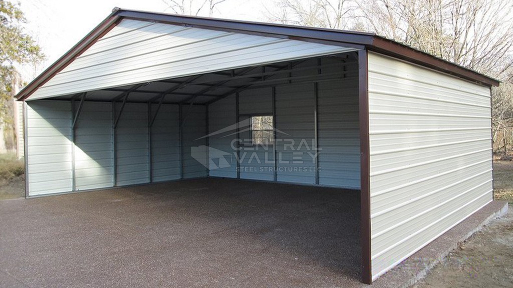Triple-Wide Metal Buildings | Vertical Roof
